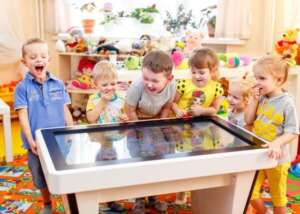 INTERACTIVE MULTITOUCH TABLES – Interactive equipment for kids